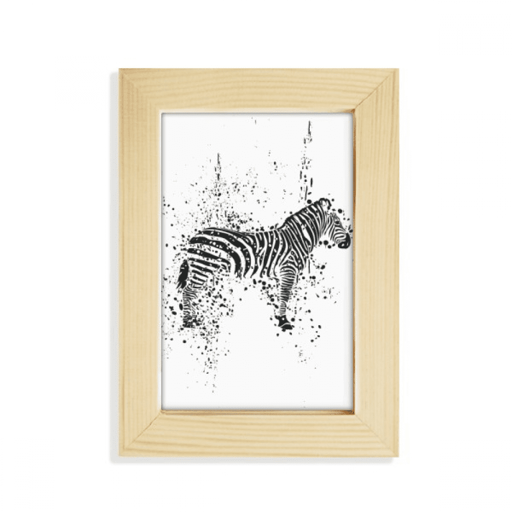 Mexican Pinto Simple Black And White Desktop Display Photo Frame ...