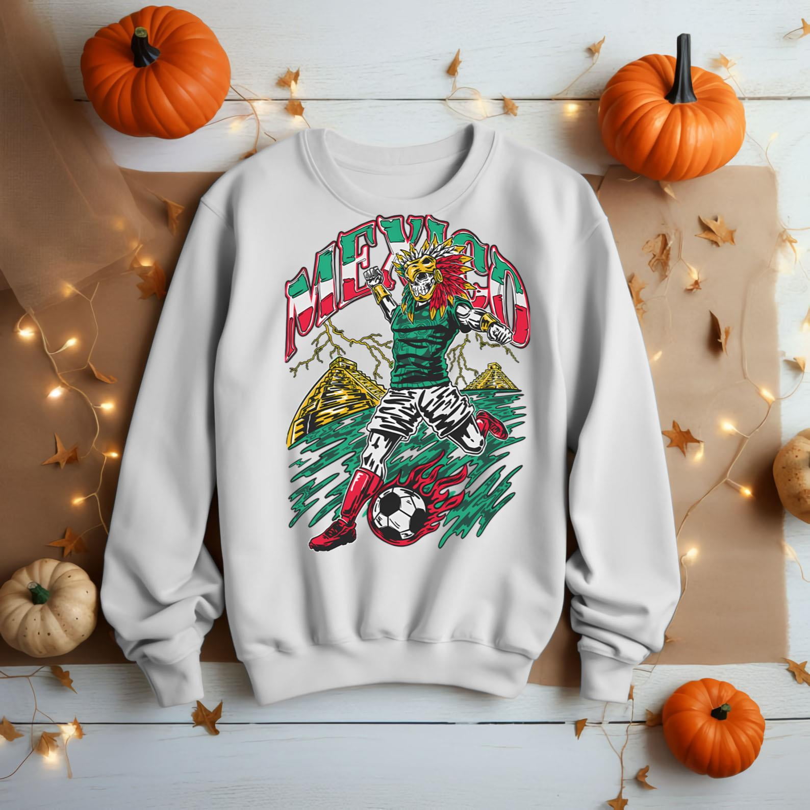 Mexican Pride Aztec Baller, World Cup Soccer Shirt Unique Design ...