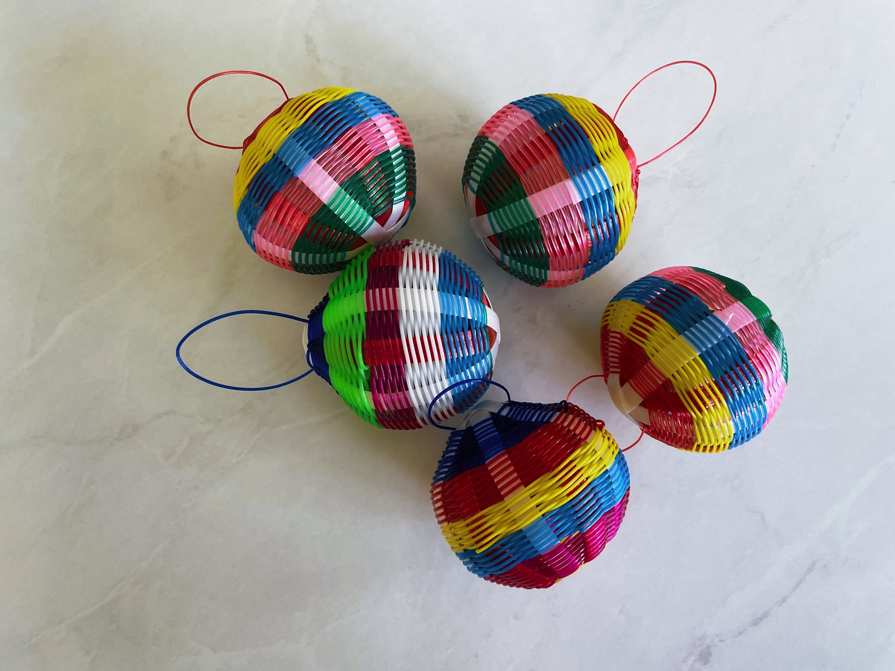 Mexican Rattle Ball Wall Decor Set of 2 | Festive Mexican-Inspired Art ...