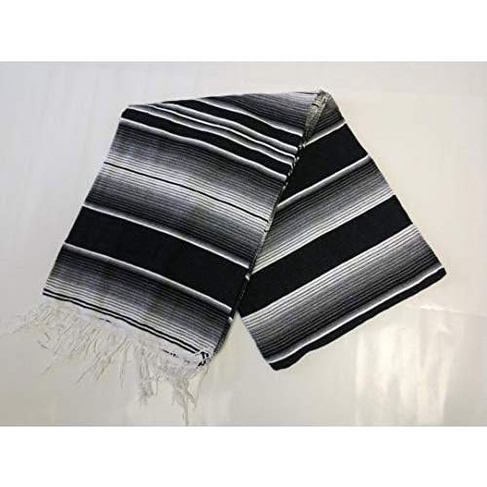Mexican Serape Blanket, Black And White, Hot Rod Seat Covers, 5 De Mayo ...