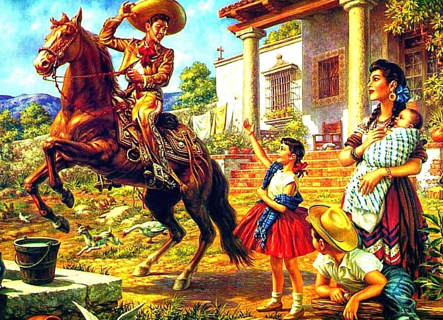 Mexican Signs Jigsaw Puzzles 200 Piece For Adults -Mexican Family Wife ...