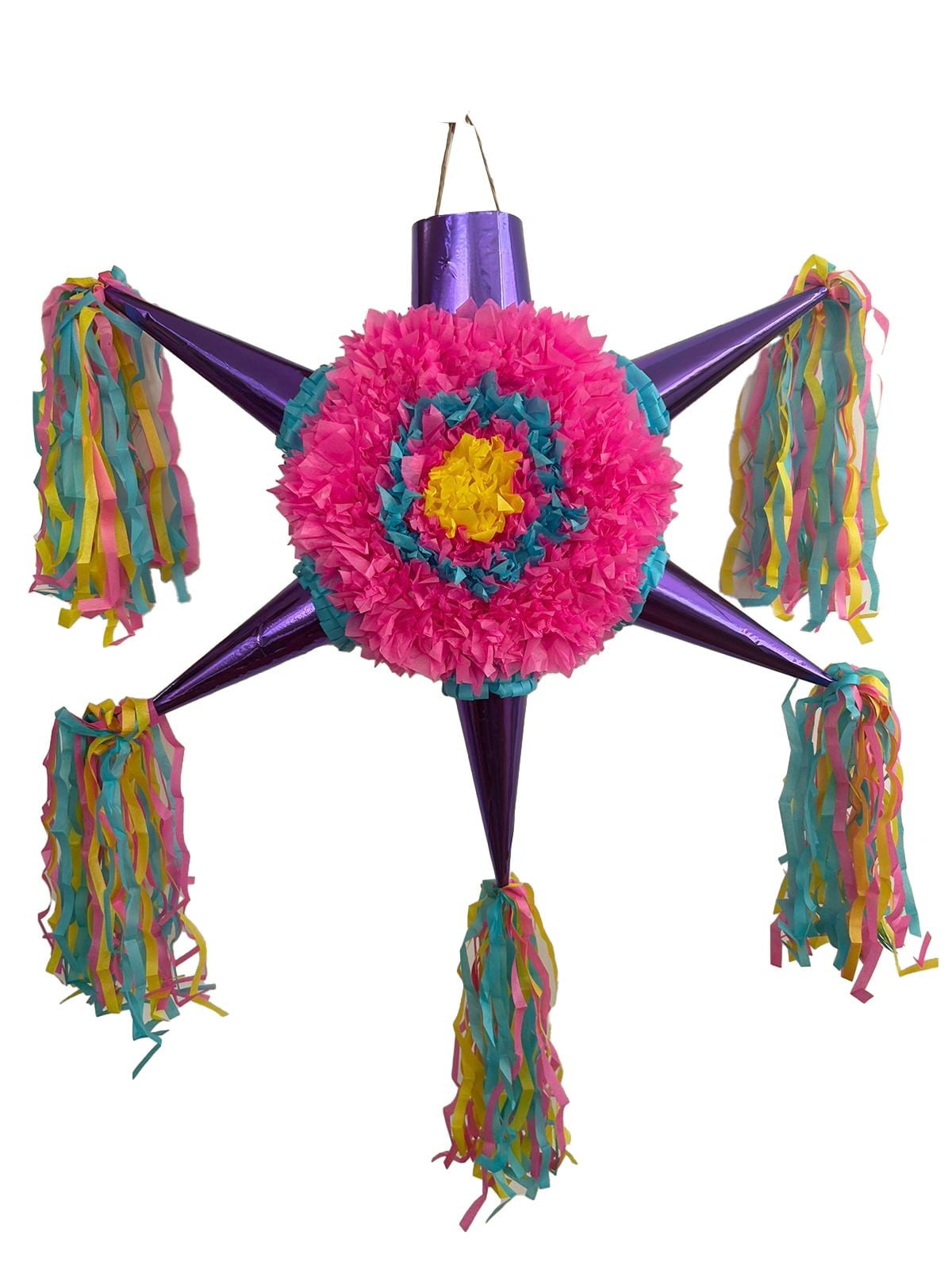 Traditional Large Star Piñata Multi-Color - Walmart.com
