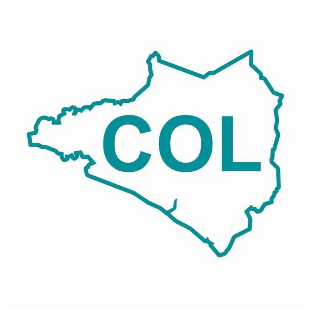 Mexican State Map Outline Colima Vinyl Decal Sticker UV & Waterproof ...