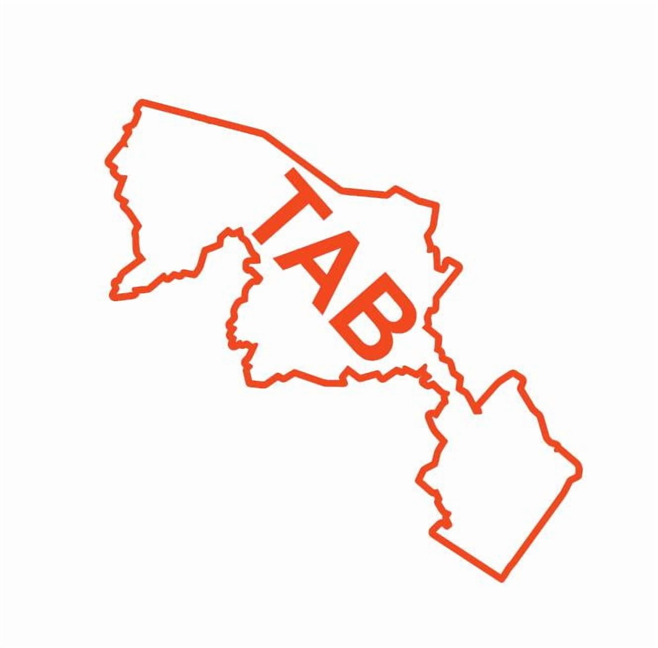 Mexican State Map Outline Tabasco Vinyl Decal Sticker UV & Waterproof ...