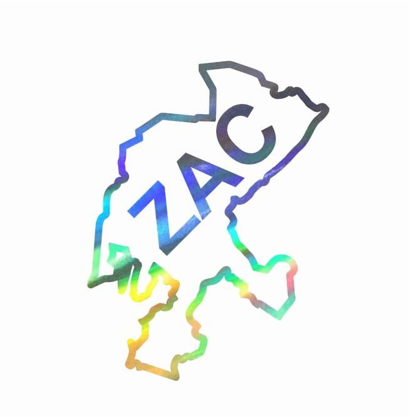 Mexican State Map Outline Zacatecas Vinyl Decal Sticker UV & Waterproof ...