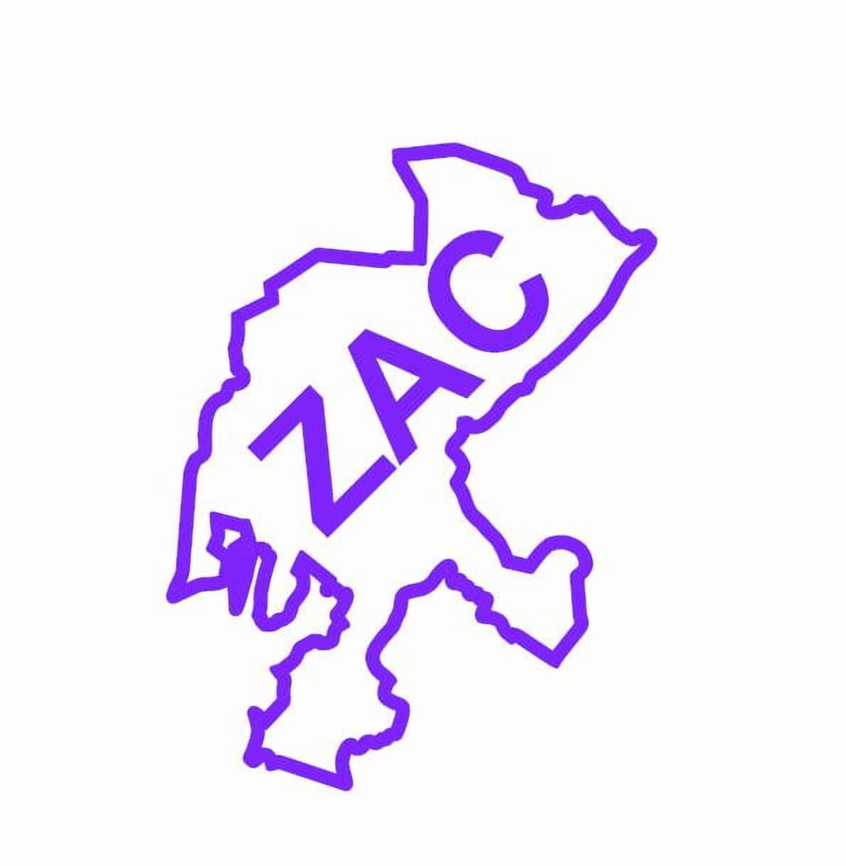 Mexican State Map Outline Zacatecas Vinyl Decal Sticker UV & Waterproof ...