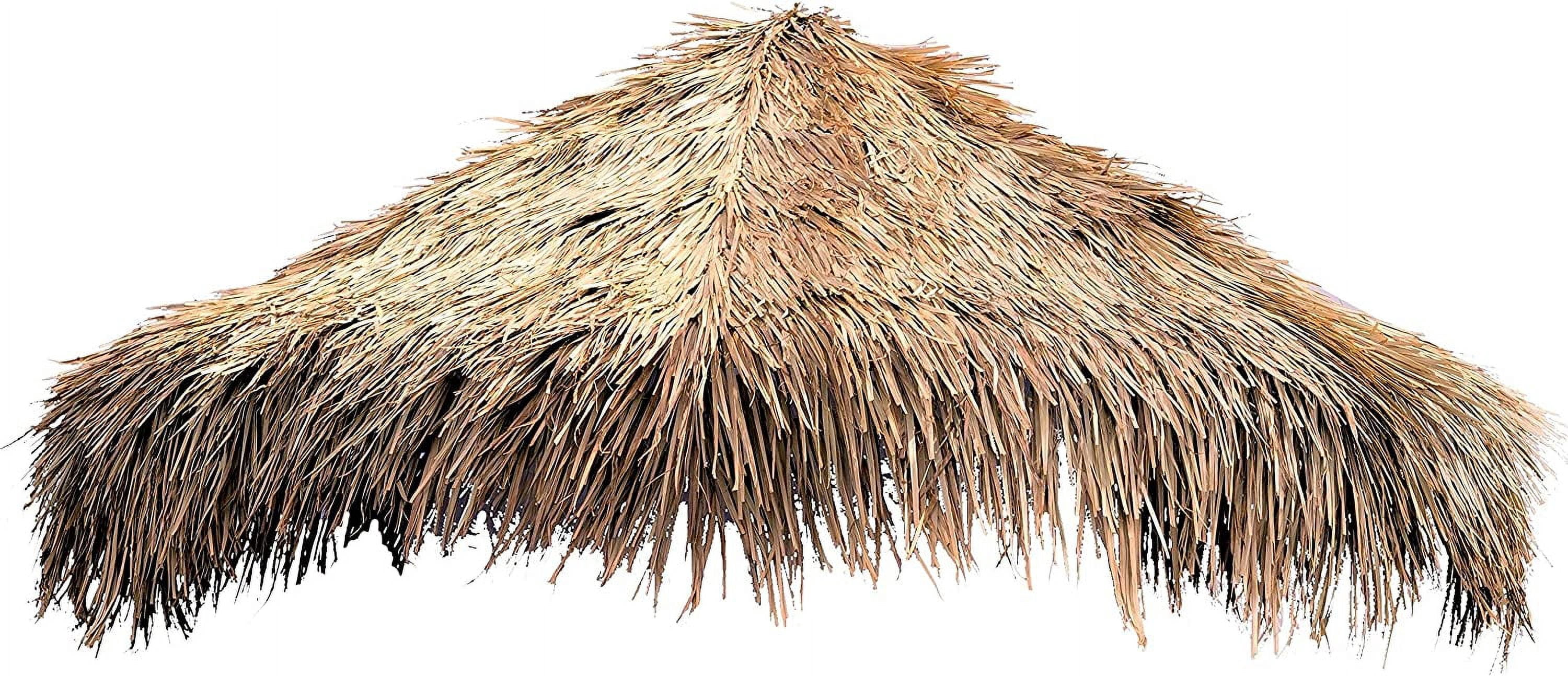 Mexican Straw Roof Palm Thatch – 7ft Diameter Umbrella Cover, Natural ...