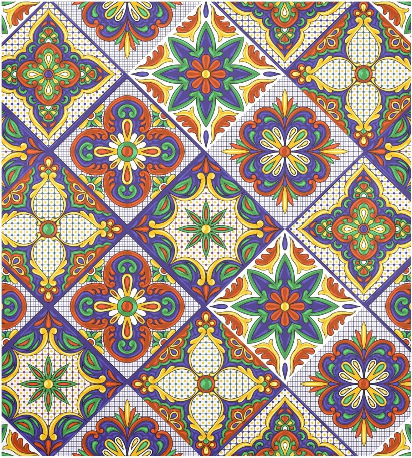Mexican Talavera Tile Ceramic Dishwasher Magnet Covers for The Front ...