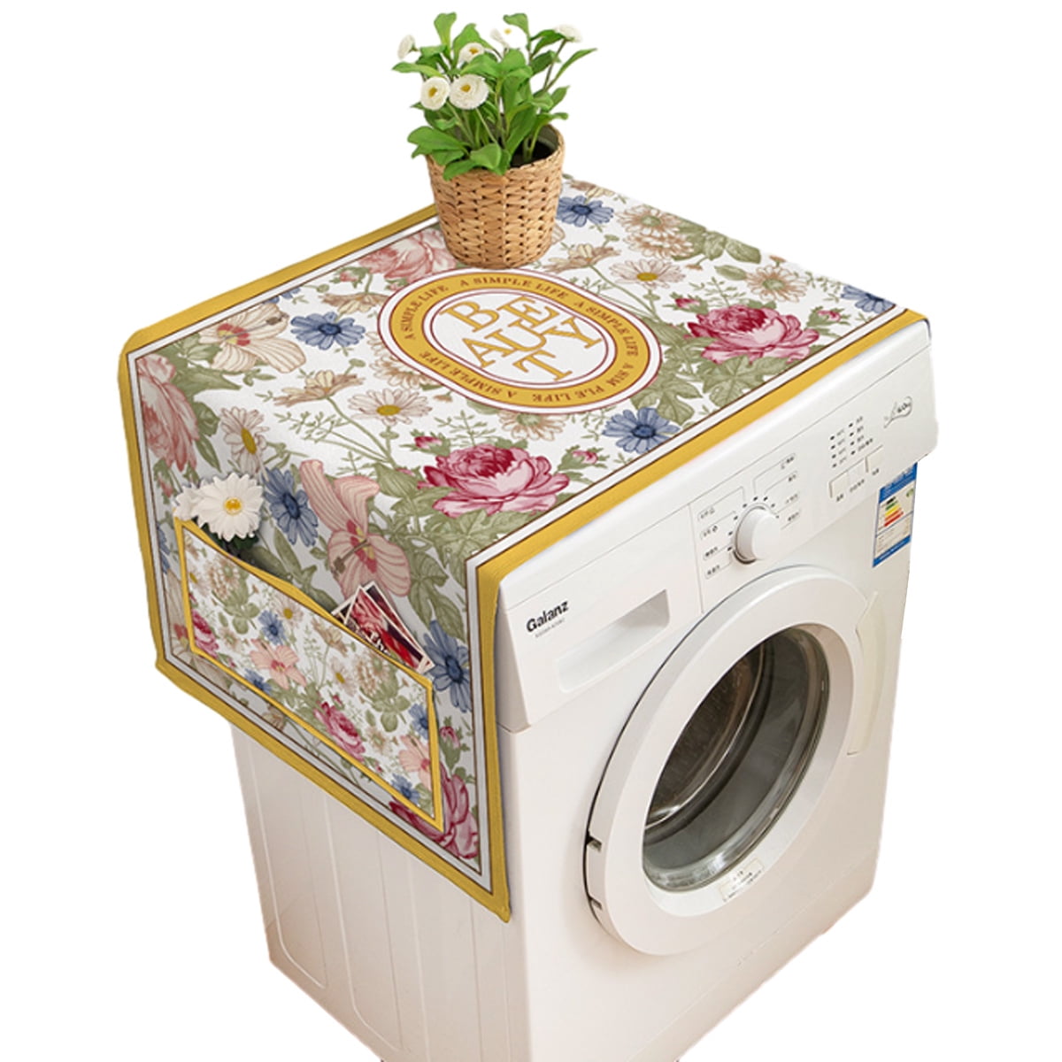 Mexican Talavera Washer and Dryer Top Cover Washing Machine Top Cover ...