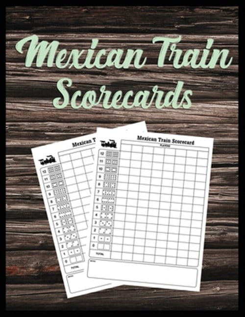 Pre-Owned Mexican Train Scorecards: Scorecard Book Scorepad for ...