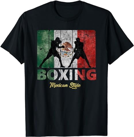 Mexican Vintage style boxing Great Boxing T-Shirt - Walmart.com