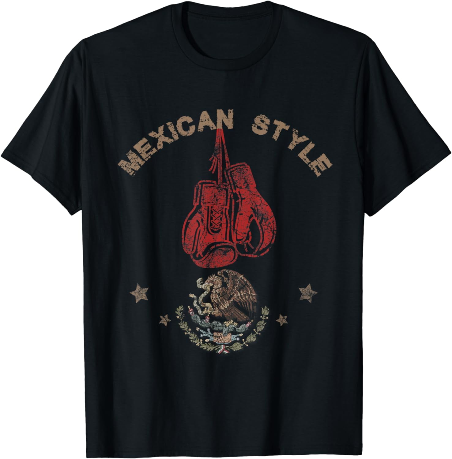 Mexican Vintage style boxing Great boxer T-Shirt - Walmart.com
