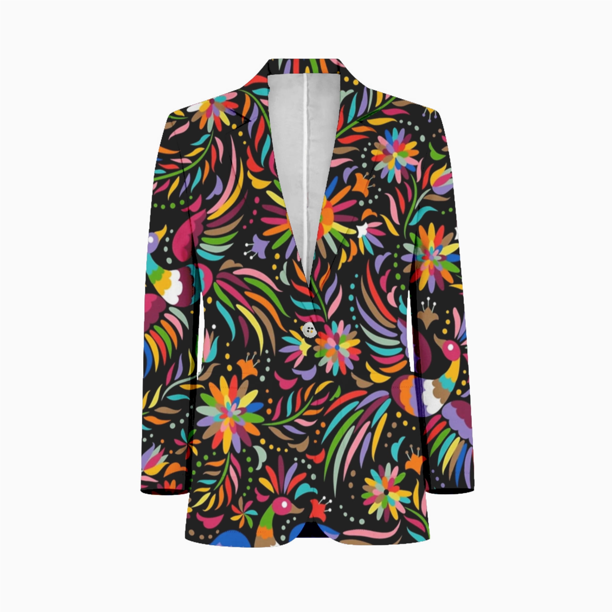 Mexican black pattern Men Blazers Slim Clothing Summer Jacket Man ...