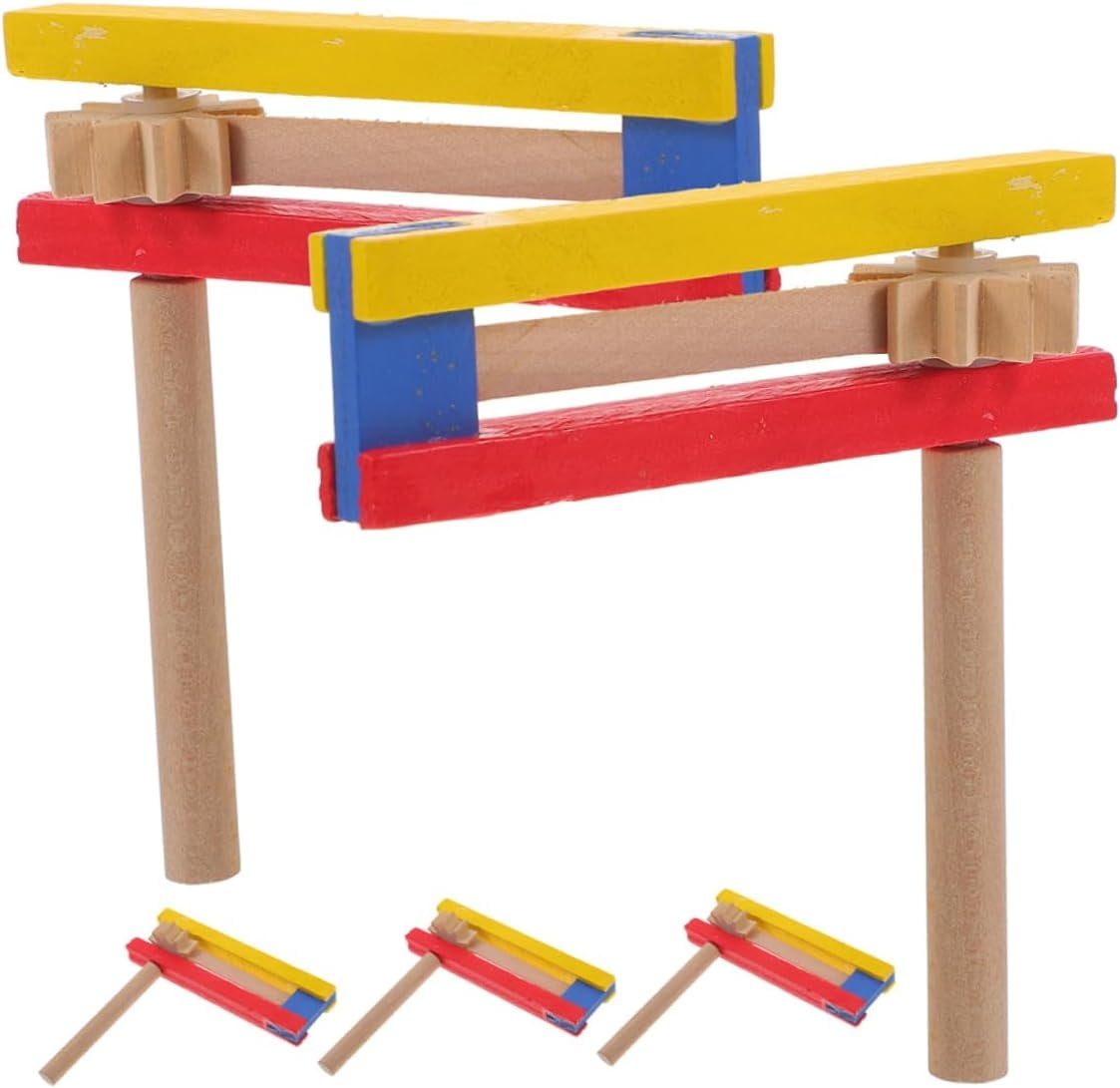 Mexicanas Ratchet Noise Maker Wooden Spinning Rattle 5pcs Variety Pack ...