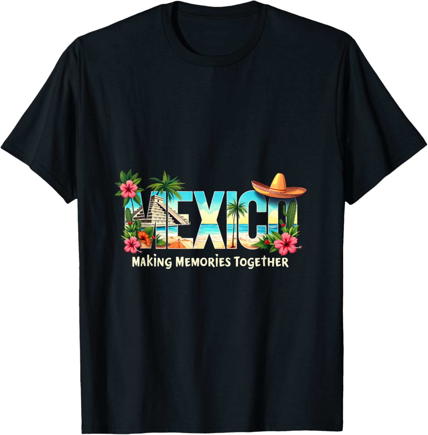 Mexico 2025 Matching Family And Friends Beach Vacay T-Shirt - Walmart.com