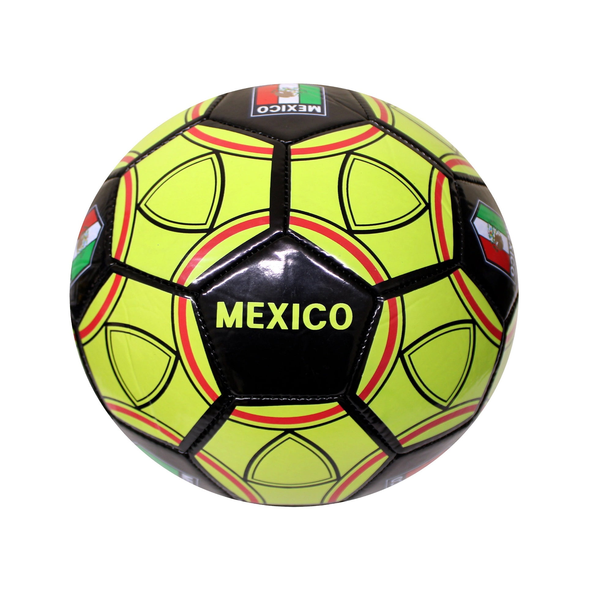 Mexico Ball Regulation Size 5 Soccer Ball - Yellow Green, Size 5 ...