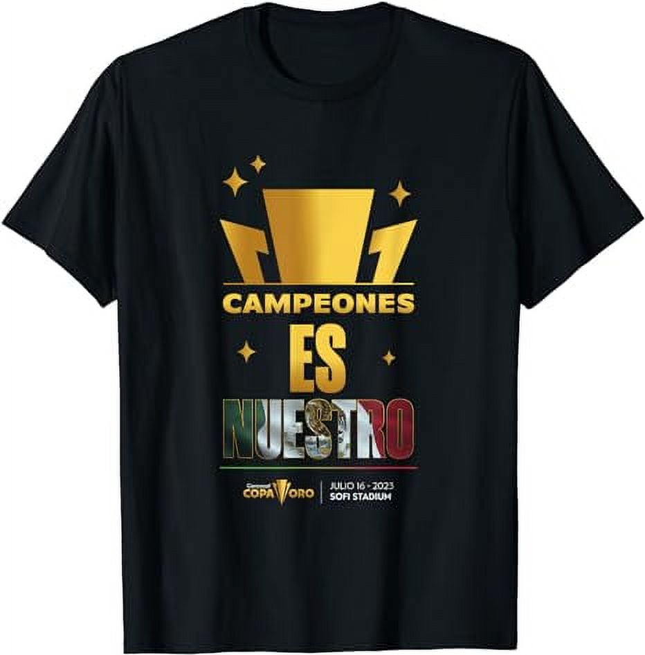 Mexico Champions of the Gold-Cup T-Shirt - Walmart.com