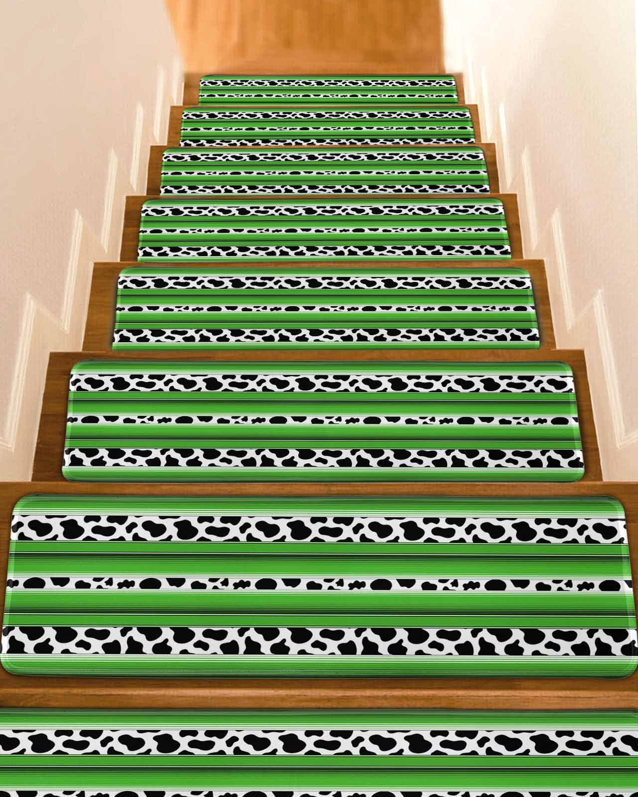 Mexico Creamy Stair Treads Non Slip for Steps Green Color 10 Pcs ...