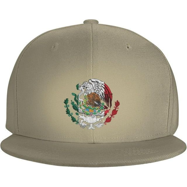 Mexico Eagle Hat Flat Bill Hat Snapback Hats for Men Baseball Cap ...