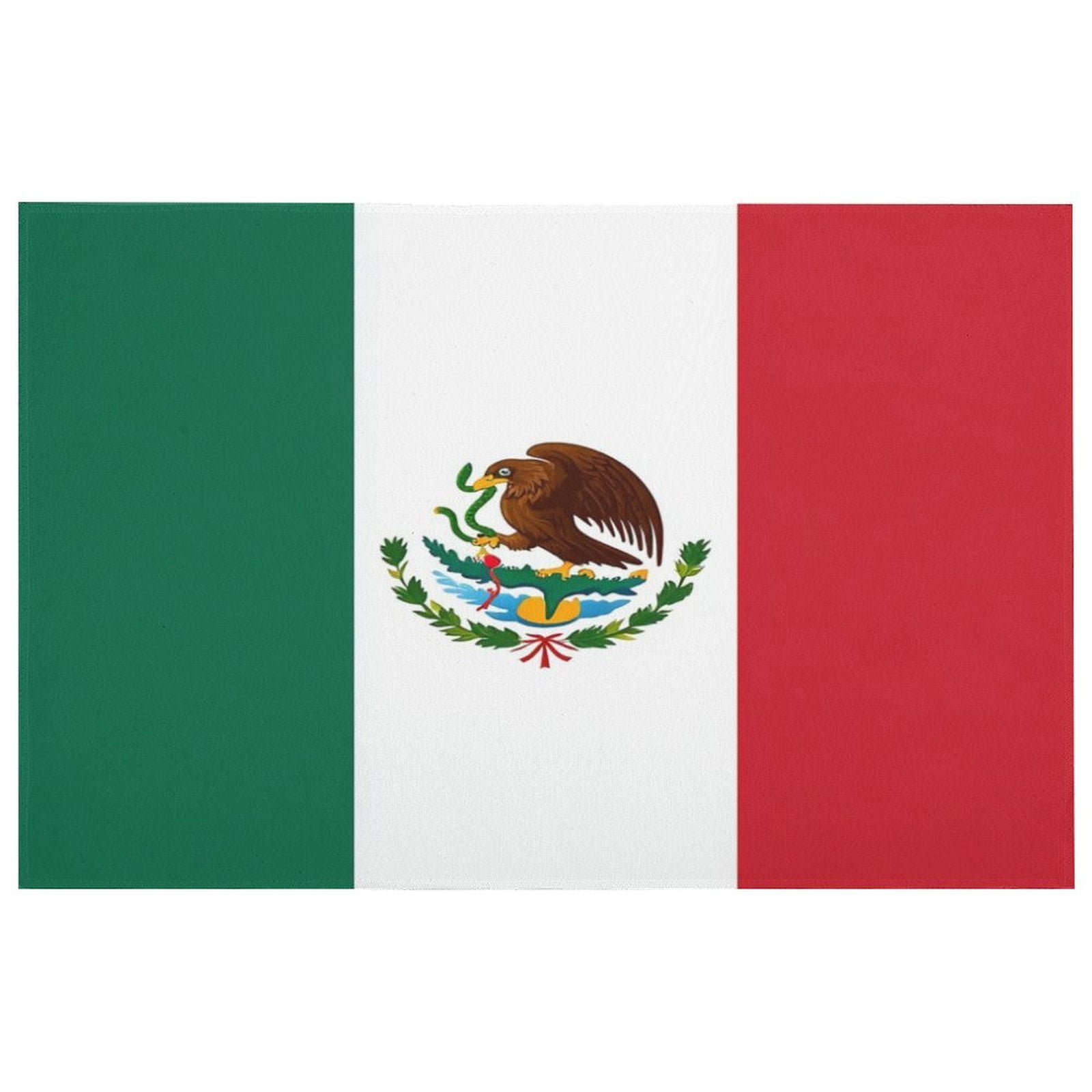Mexico Flag Adult Home Decor Bedroom Living Room Crystal Velvet Carpet ...