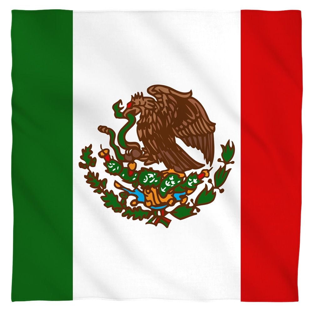 - Mexico Flag - Bandana - 22" x 22" - Walmart.com