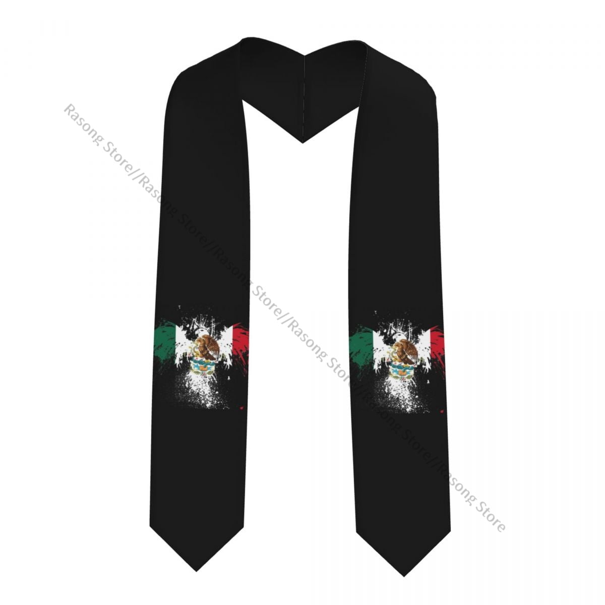 Mexico Flag Eagle Unisex Adult Graduation Stole Shawl for Academic ...