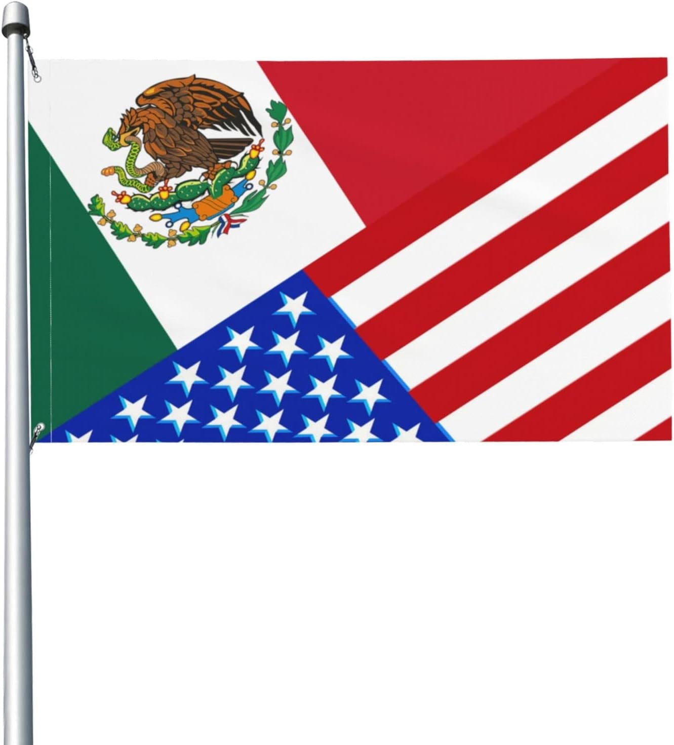 Mexico Flag Flag 3x5 Ft Banner Poster Decorative Backdrop Wall Decor ...