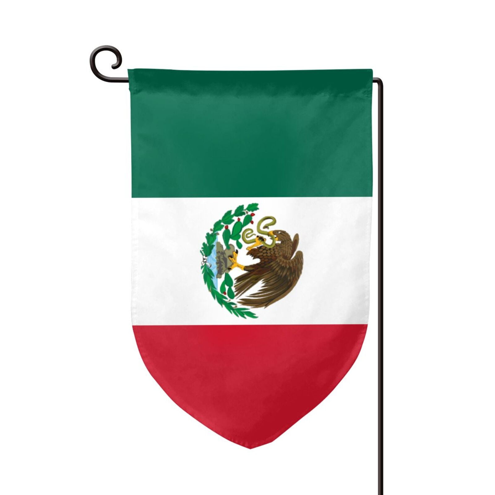 Mexico-Flag Garden Flag Double Sided Flags with Vivid Color for Yard ...