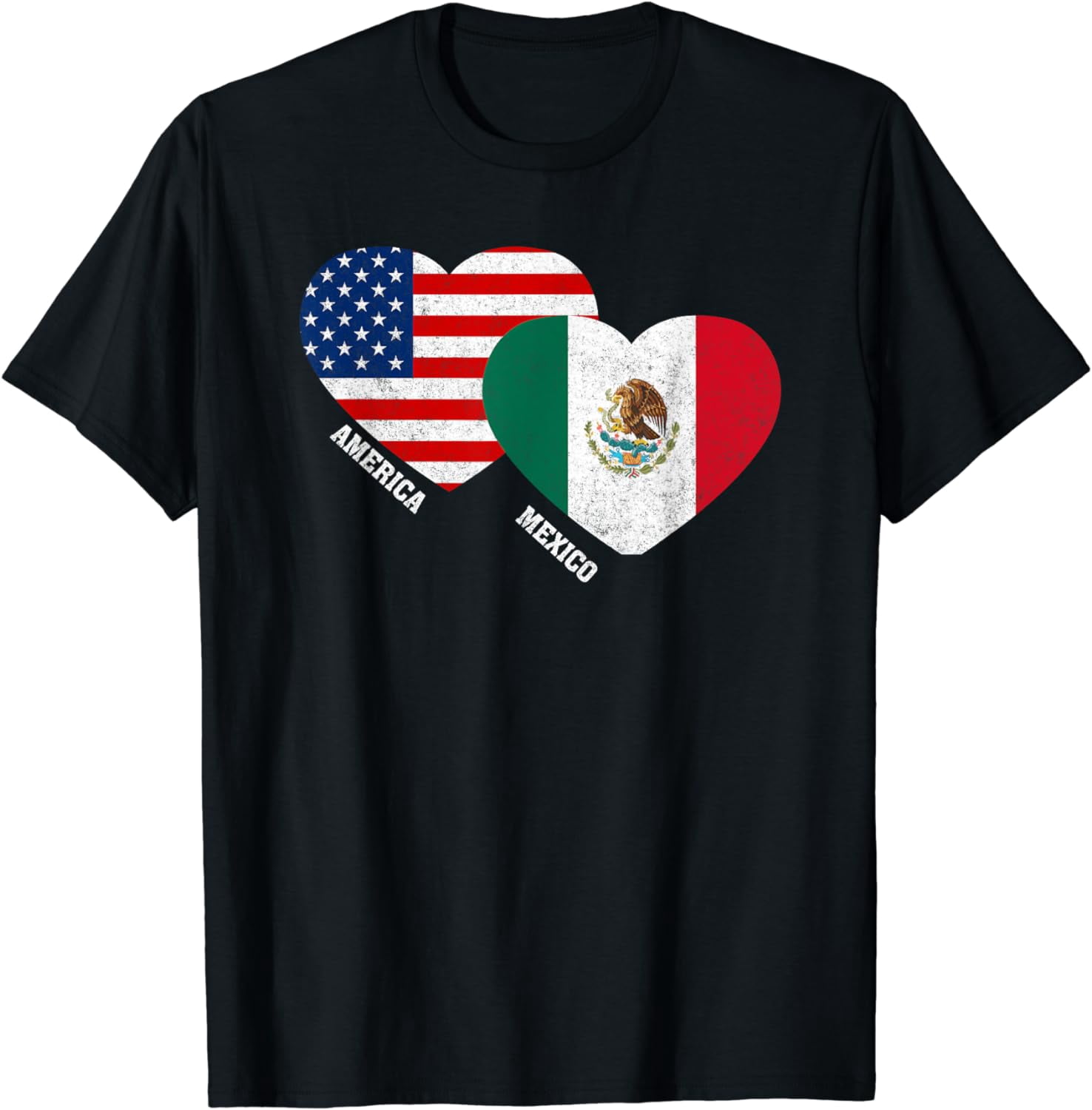 Mexico Flag Shirt Mexican American Pride Vintage T Shirt