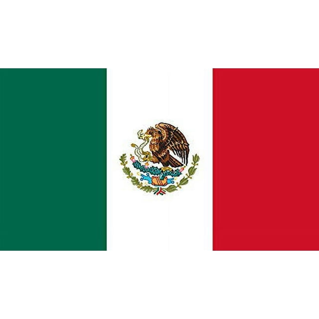 Mexico Flag Sticker( Pack of 2), Mexican Flag, Mexico Flag Decal - Walmart.com