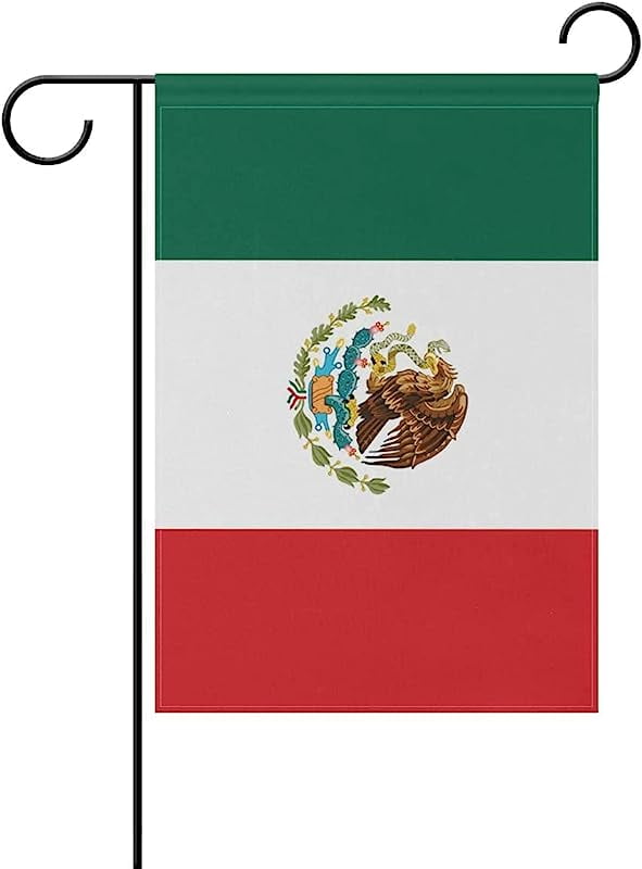 Mexico Garden Flags 12 x 18 Inches Double Sided Vivid Color and Fade ...