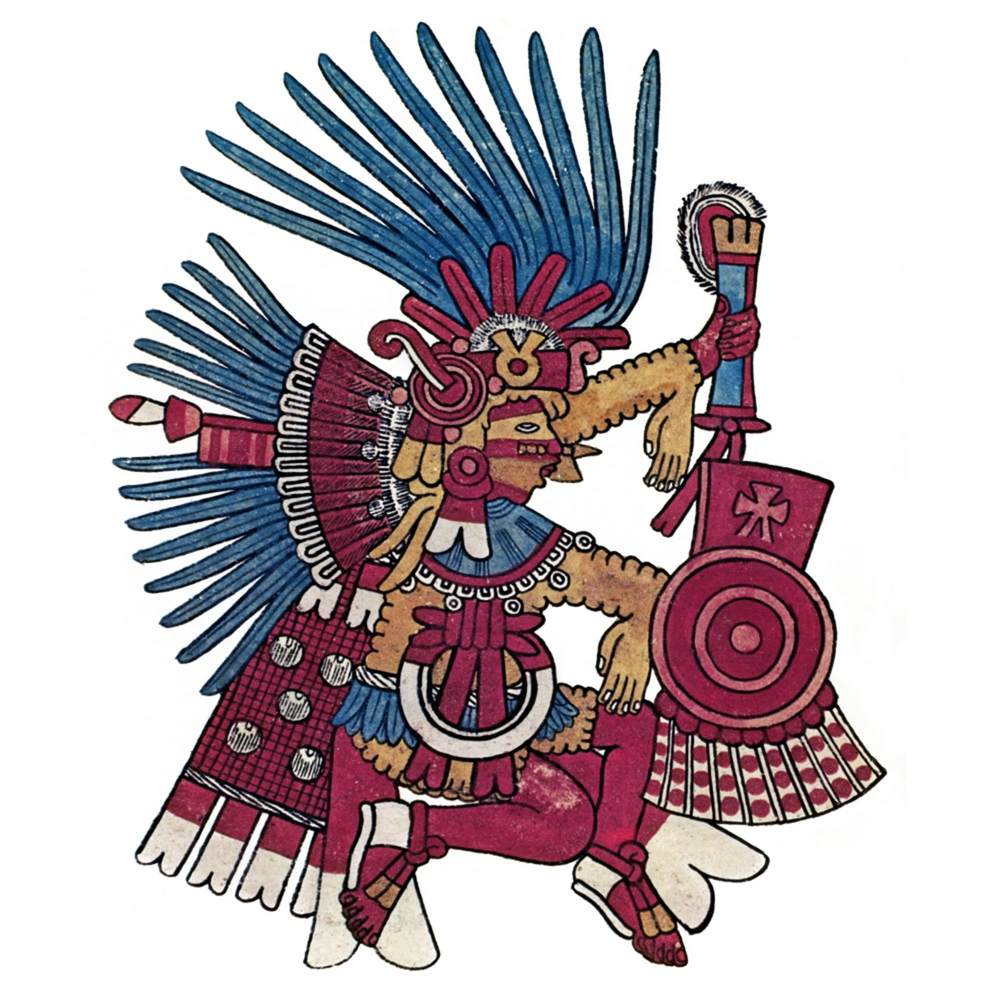 Aztec Symbol For War