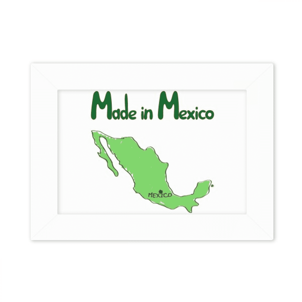 Mexico Map Country Style Mexican Photo Mount Frame Picture Art Painting ...