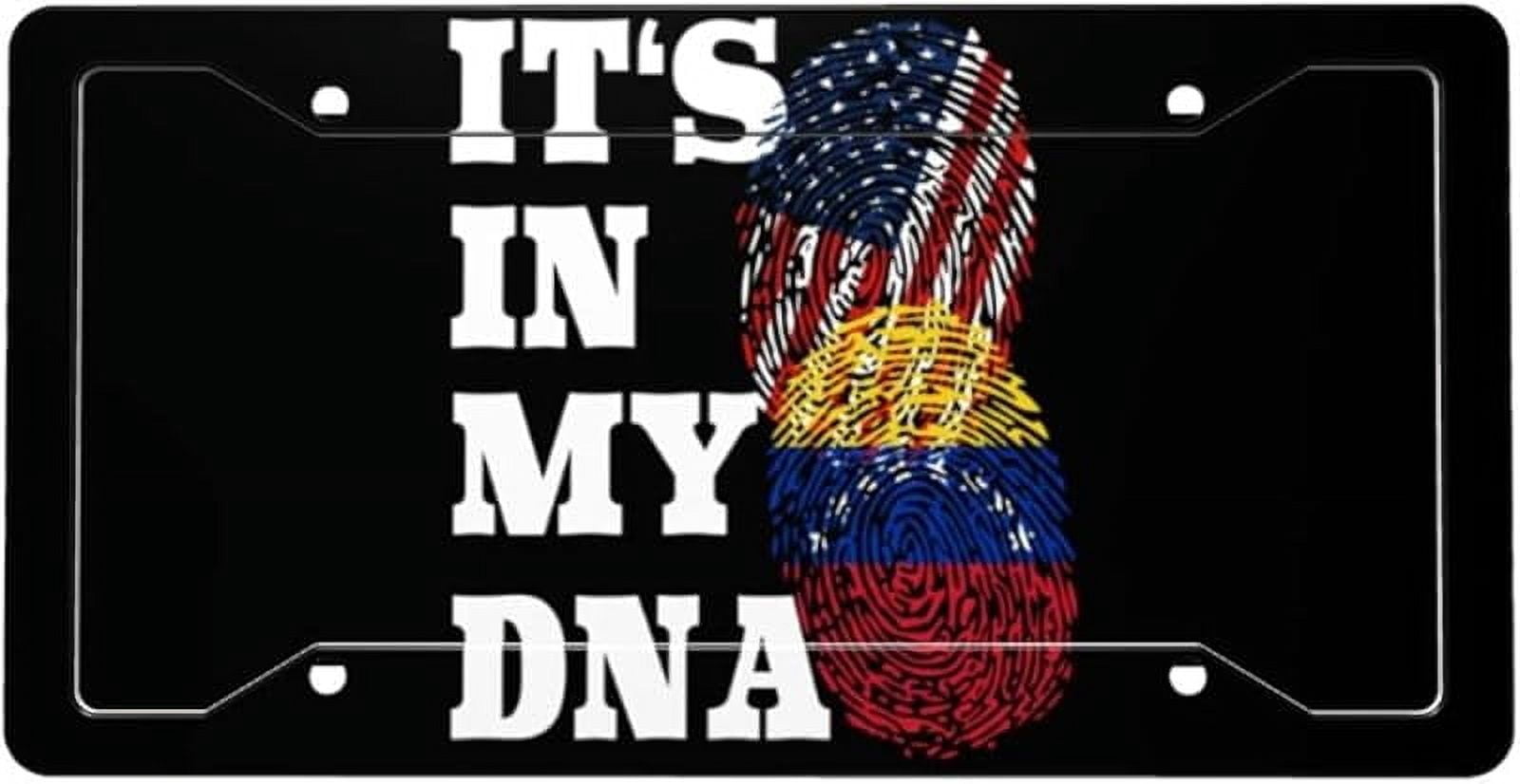 Mexico Mexican and El Salvador DNA Mixed Front License Plate and ...