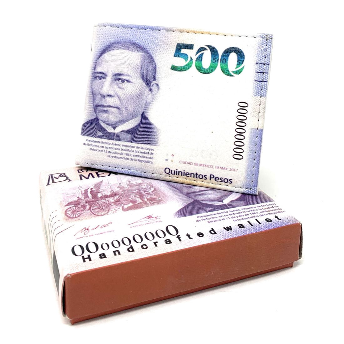 Mexico Mexican Flag Money Bifold Wallets In Gift Box Mens Womens Youth ...
