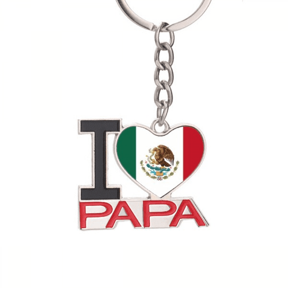 Mexico National Flag North America Country Keychain Metal Keyring ...