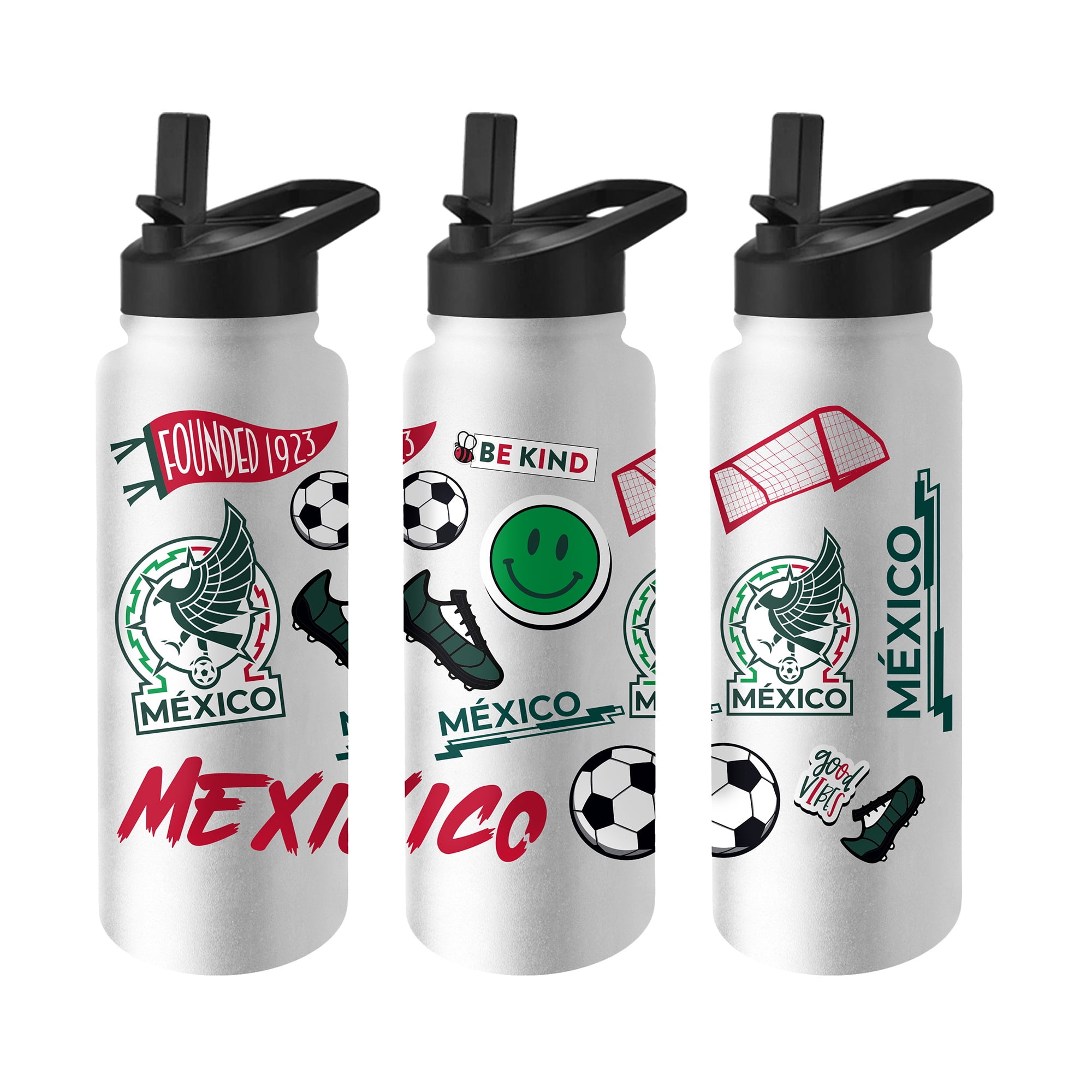 Logo Brands Mexico National Team 34oz. Quencher Bottle - Walmart.com