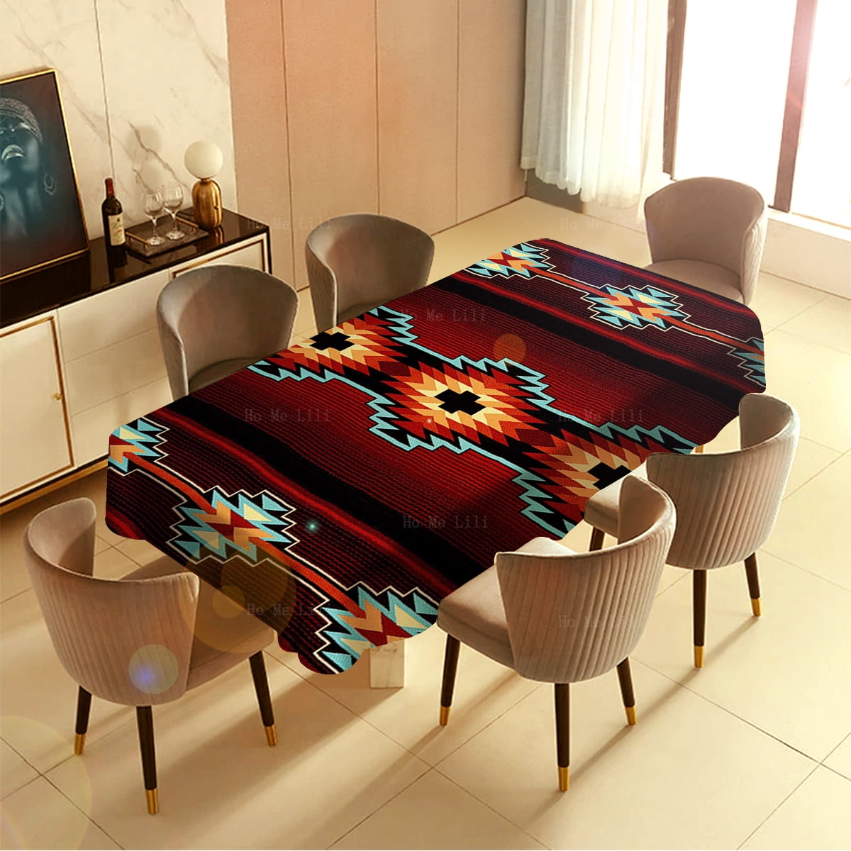 Mexico Retro Stripes Geometry Greek Baroque Floral Indian Tribe ...