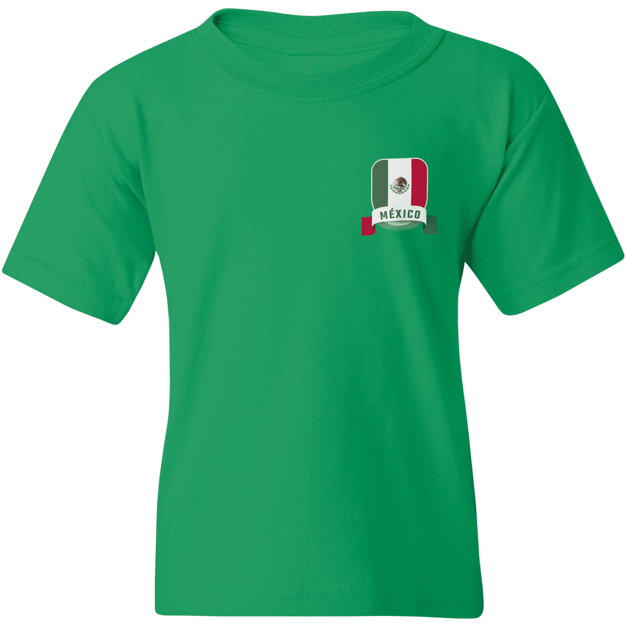 Mexico Soccer Kids Graphic T-Shirt - 2026 El Tri Youth Fan Supporter ...
