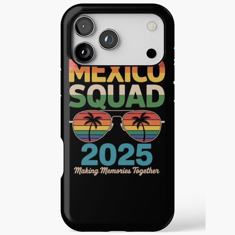Mexico Squad 2026 Vacation Travel Art Phone Case iPhone Case 17 11 12 ...