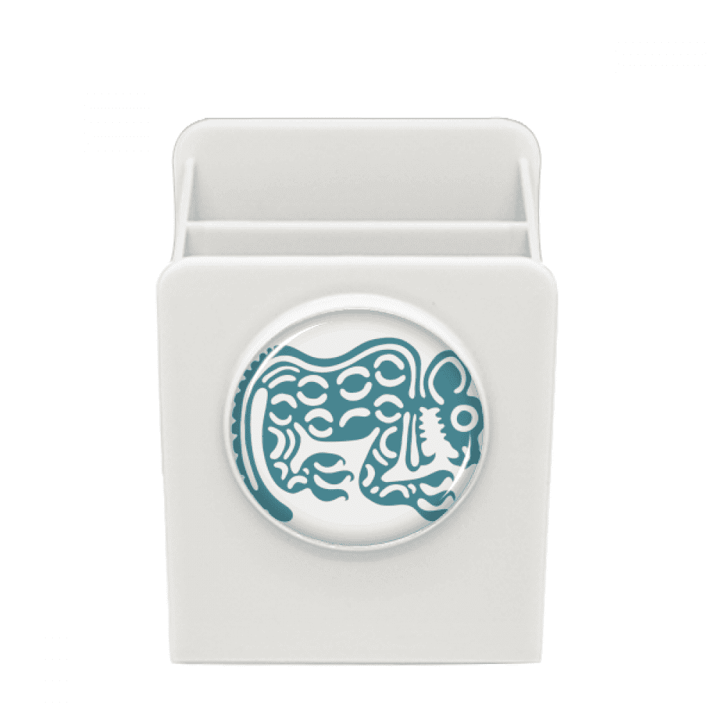 Mexico Totems Mexican Animal Ancient Civilization Desk Pencil Holder ...
