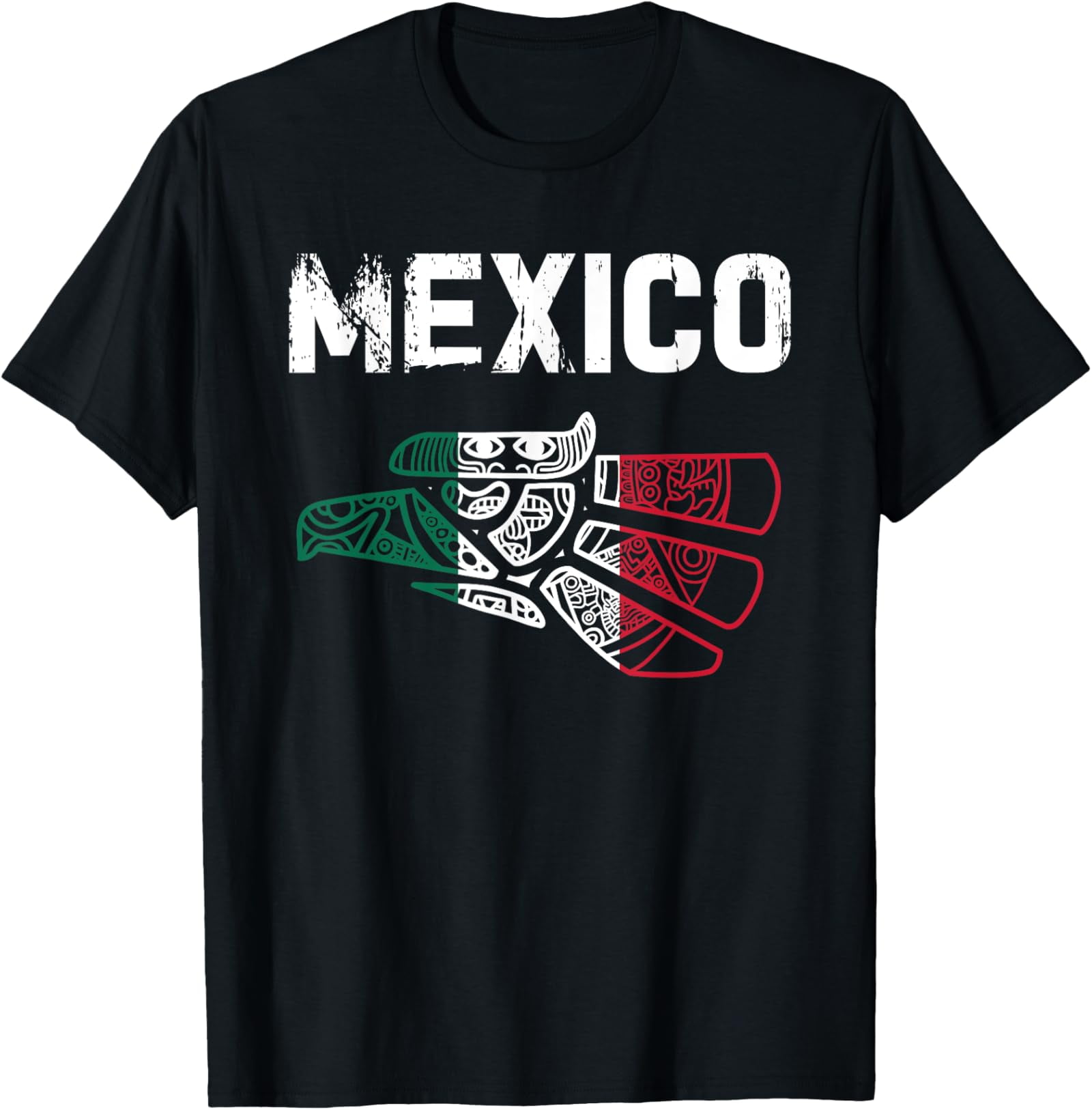 Mexico Vintage Mexican Flag Pride Hecho en Mexico Jersey T-Shirt A8 - Walmart.com