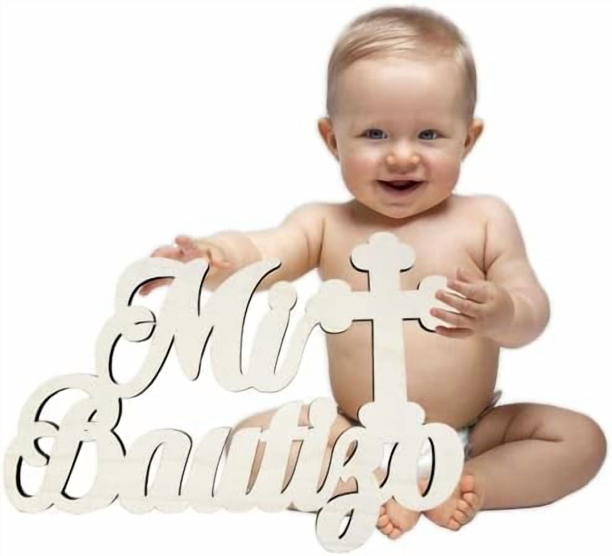 Mexico Wooden Mi Bautizo Sign-Baby Shower Supplies,Wall Hanging ...