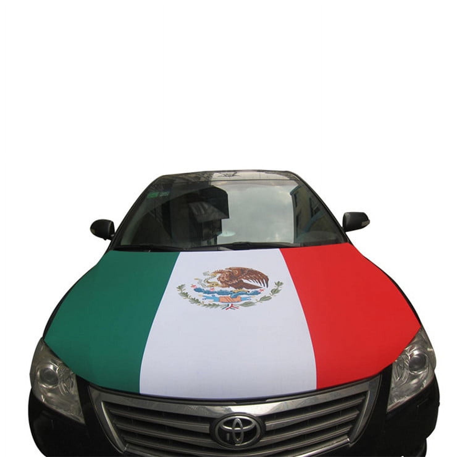 Mexico flag car Hood cover - Walmart.com