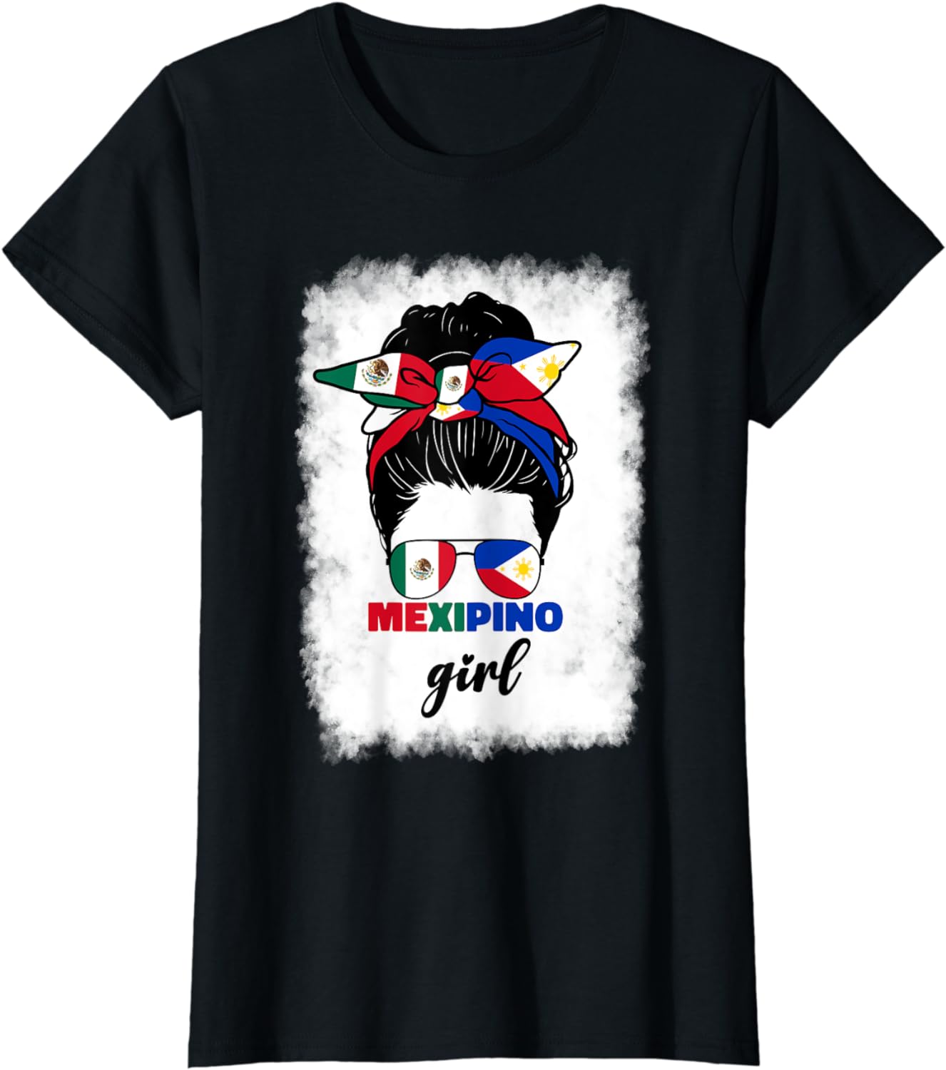 Mexipino Half Mexican And Filipino Mexico Philippines Flag T-Shirt - Walmart.com