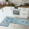MeyJey Kitchen Rug Set, 2 Piece Anti Fatigue Kitchen Mat Non-Slip ...