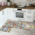 MeyJey Kitchen Rug Set, 2 Piece Anti Fatigue Kitchen Mat Non-Slip ...