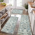 Free Shipping! MeyJey Kitchen Rug Set, 3 Piece Rubber Kitchen Mat Non ...