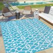 4x6 Waterproof, Reversible Plastic Straw Outdoor Rugs for Patios | Also ...