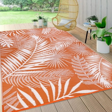 4x6 Waterproof, Reversible Plastic Straw Outdoor Rugs for Patios | Also ...